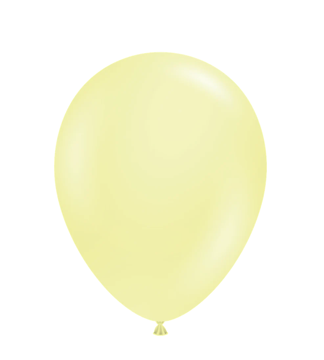 11 inch Tuftex Lemonade Latex Balloons (100ct) – Azalia Cute Designs