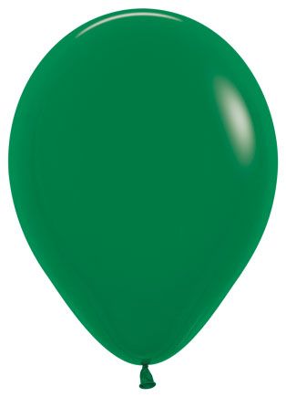 11" Sempertex Fashion Forest Green Round (50pcs) – Azalia Cute Designs