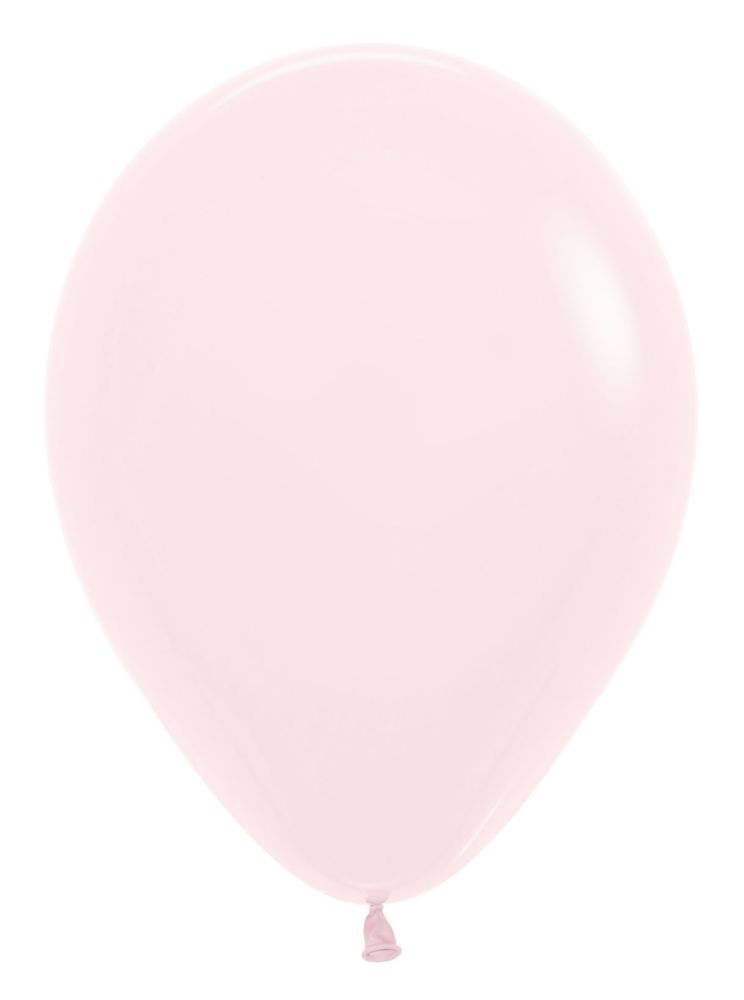11" Sempertex Pastel Matte Pink Round (50pcs) – Azalia Cute Designs